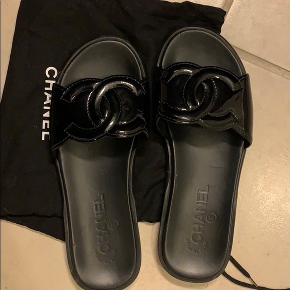 CHANEL | Shoes | Authentic Chanel Mule Slides | Poshmark